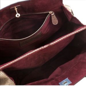 Zagliani | Bags | Zagliani Python Tote Handbag | Poshmark